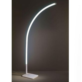 Linea Zero Stehlampe aus opalwei&szlig;em Methacrylat Cm. 70 x 24 x 192 Std