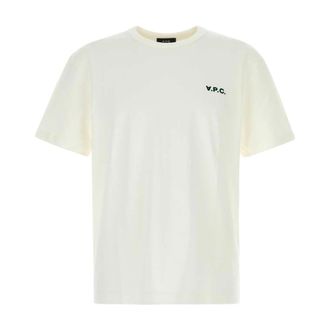 A.P.C. Boxy T-Shirts f&uuml;r Petite Frauen - - Tops - Herren - Wei&szlig; - XL