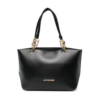 Love Moschino Femme, Sacs, Noir, Taille: ONE Size Shopper avec logo