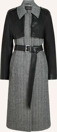 Karl Lagerfeld Mantel grau