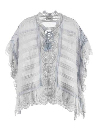 Isabel Marant Top - Bleu Clair