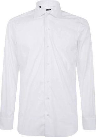 Barba Homme, Chemises, Blanc, Taille: 4XL Chemise Classique Popeline Stretch