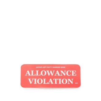 Anya Hindmarch Graphic-print Sticker
