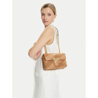 Pinko Handtasche PINKO Love Puff Mini Cl AI 25-26 PLTT 100039 A2JY Rosa