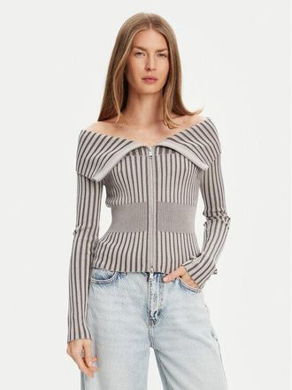 Guess Pullover W5YR03 Z30I2 Grau Slim Fit