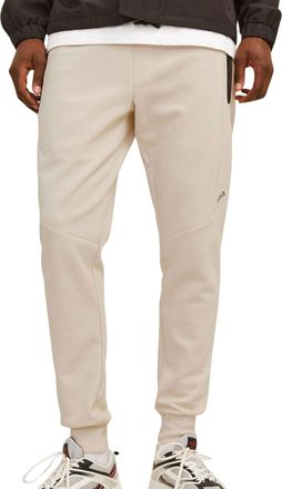 Jack & Jones Herren Jpstwill Jjfusion Sweat Pants Nb Noos Jogginghose, Beige, XXL EU
