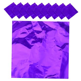 Cabilock 200st&uuml;cke Aluminiumfolie Schokolade Verpackungspapier Gl&auml;nzend Feuchtigkeitsgesch&uuml;tzt Stabile S&uuml;&szlig;igkeitenh&uuml;llen F&uuml;r Pralinen Geschenkpapier Weihnachte