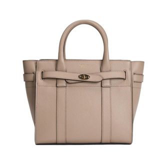 Mulberry Mini Bayswater Taube Graue Handtasche - - Bags - Damen - Braun - ONE SIZE