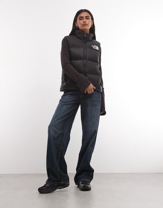 The North Face gilet Nuptse r&eacute;tro 1996 noir