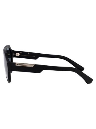 Dolce & Gabbana 0DG4466 Matte Black Acetate Sunglasses - Black