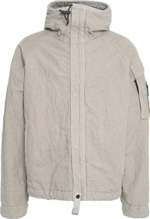Stone Island Homme, Vestes, Gris, Taille: M Veste en velours côtelé