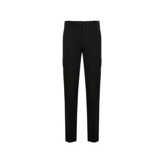 Alexander McQueen Schmale Cargohose Alexander Mcqueen in Schwarz