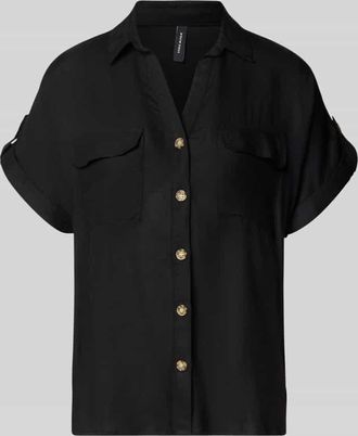 Vero Moda Regular Fit Hemdbluse aus reiner Viskose Modell BUMPY