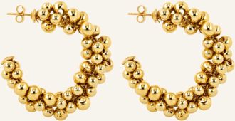 Lott. Gioielli Lott.Gioielli Creolen Selene Ce Gb Irregular Beaded M Gold By Glambou gold