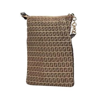 Fendi Pre-owned Canvas Crossbody Bag - - Pre-owned - Damen - Beige - ONE SIZE