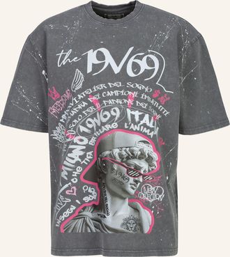 19V69 19V69 Italia T-Shirt Tamaro Graffiti grau