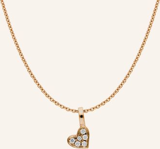 Cada Cada Kette Tiny Heart rosegold