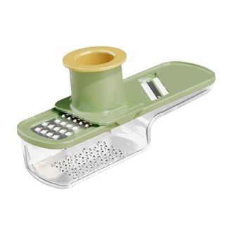 Generico Knoblauchschneider | Multifunktionale Gemüsereibe - Knoblauchzerkleinerer und Zerkleinerer | für Ingwer, Gemüse, Obst, Karotten, Mandeln, Restaurant, 