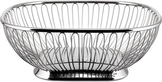 Alessi 845 quadratischer Drahtkorb aus Edelstahl - Alessi