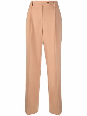 Alberta Ferretti Taillenhose mit geradem Bein - Nude