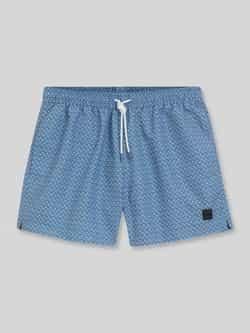 HUGO BOSS Regular Fit Badeshorts mit Logo-Patch Modell VIBE