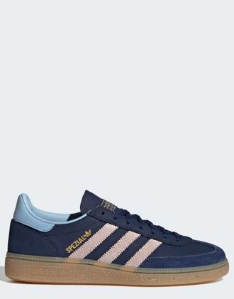 adidas Originals Handball Spezial - Baskets - Bleu fonc&eacute; et rose clair