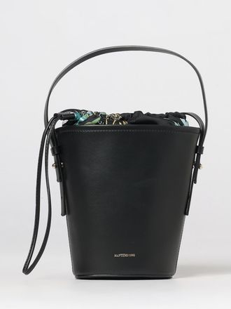 Mantero 1902 Mini sac seau Anastasia en cuir avec int&eacute;rieur en twill de soie