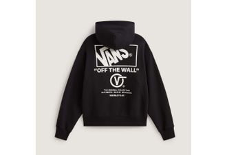 Vans Kapuzensweatshirt STACKED HI PULLOVER sportlicher Stil, mit Rundhalsausschnitt, aus Baumwolle und Polyester