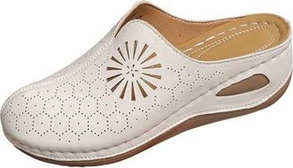 Generic Chaussures Mules Femme Pantoufles Sandales Bout Ferm&eacute; Slip-on &agrave; Semelle Compens&eacute;e Bout Rond L&eacute;g&egrave;res Chaussures D&eacute;contract&eacute;e Int&eacute;rieur Ext&eacute;rieur pour P