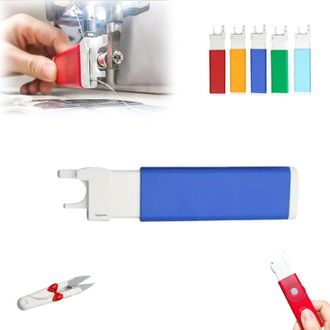 Generic Farbenfrohes Einf&auml;delwerkzeug F&uuml;r N&auml;hmaschinen, Automatischer Nadeleinf&auml;dler F&uuml;r N&auml;hmaschinen, Einfache Einf&auml;delhilfe F&uuml;r Allt&auml;gliche Kleidungsreparat