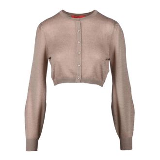 Wild Cashmere Strickjacke - - Knitwear - Damen - Beige - S