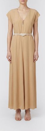 Forte_Forte Kleid FORTE FORTE Damen Farbe Beige