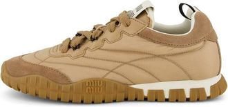 Miu Miu Damen Sneaker aus Funktionsgewebe und Wildleder TYRE