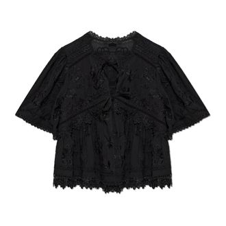 AllSaints Lillith Top - - Blouses & Shirts - Damen - Schwarzk - S