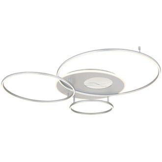 Globo Lighting deckenleuchte - INVERTINA - silber - aluminium - LED