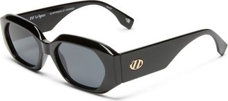 Le Specs SLAPTRASH BLACK - Sonnenbrille für Damen Ovale Rahmenform mit hohem UV-Schutz LSU2329602