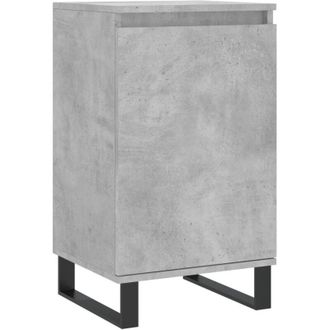 vidaXL Buffet gris b&eacute;ton 40x35x70 cm bois ding&eacute;nierie Vidaxl