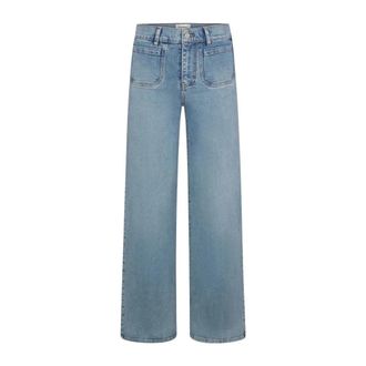 Frame Denim Le Slim Palazzo Jeans - - Jeans - Damen - Blau - W25