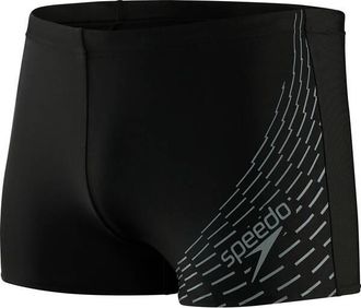 Speedo Badehose MEDLEY LOGO ASHT AM BLACK/GREY