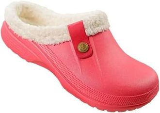 Generic Pantoufles dint&eacute;rieur avec mousse &agrave; m&eacute;moire de forme, chaussures dint&eacute;rieur antid&eacute;rapantes, confortables et chaudes pour homme et femme, chaussons en 