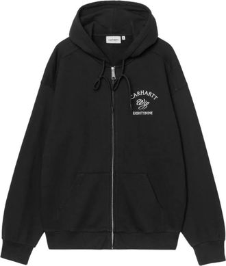 Carhartt Work in Progress Homme, Sweatshirts et sweats &agrave; capuche, Noir, Taille: S Felpa