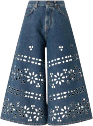 Pinko Pinko, Femme, Jeans, Bleu, Taille: W28 Wide Jeans