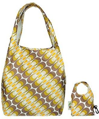 Re-uz Sacs portés main mixte adulte - Beige - Beige (Peacock Geo Retro), Taille unique