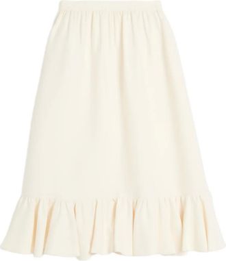 Valentino Garavani Crepe Couture Midirock - Nude