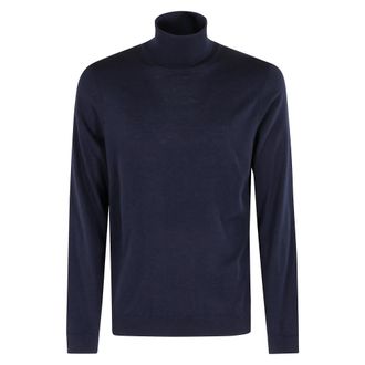 HUGO BOSS Musso P Rollkragenpullover - - Knitwear - Herren - Blau - XL