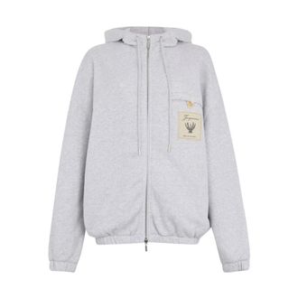 Jacquemus Homme, Sweatshirts et sweats &agrave; capuche, Gris, Taille: XS Combinaisons et Salopettes