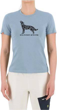 Karpos Femme, Tops, Bleu, Taille: 40 FR Wild Animals W T-S