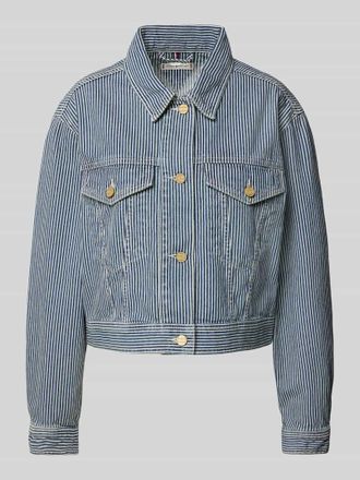 Tommy Hilfiger Oversized Fit Jeansjacke aus reiner Baumwolle
