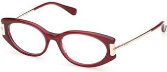 Max Mara MM5225 069 Lunettes pour femme Bordeaux brillant 53/17/140