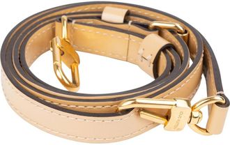 Louis Vuitton Crossbody Bags - Louis Vuitton Patent Leather Adjustable Bags Strap - Gr. unisize - in Beige - f&uuml;r Damen